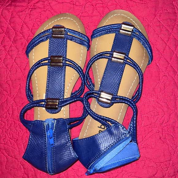 Shoes | Royal Blue Sandals | Poshmark